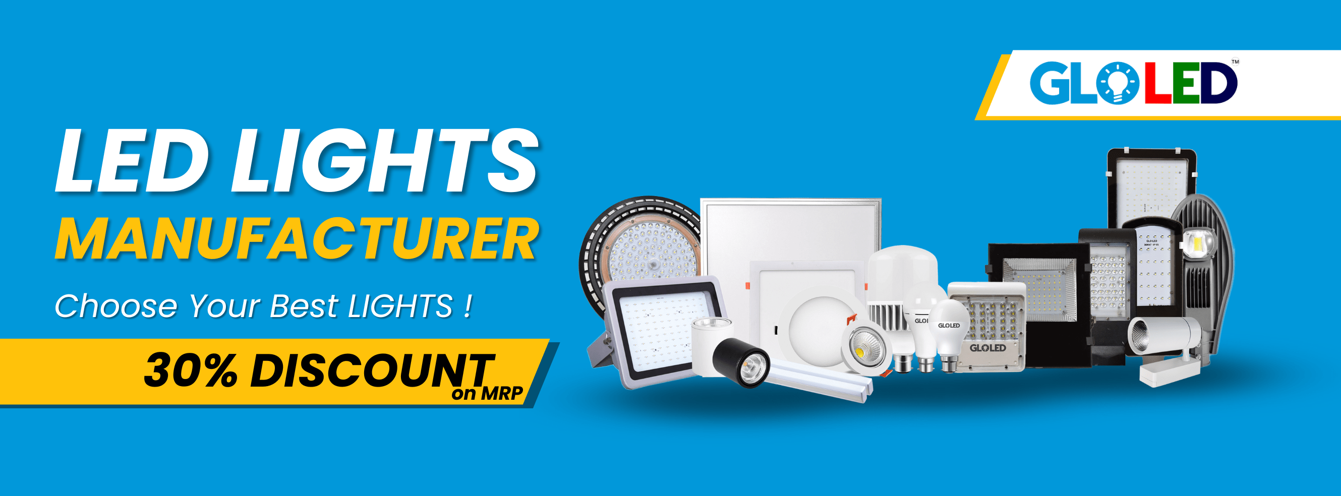 LED Lights Manufacturer in India - GLO LED